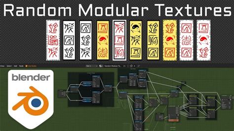 Random Modular Textures In Blender Blender Modular Texture