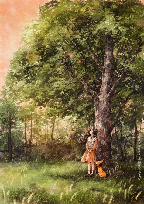 森林女孩日记系列插画 2021 画师aeppol 堆糖，美图壁纸兴趣社区