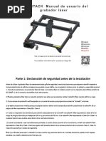 Manual De Uso Grabadora Atomstack A5 Pro Pdf Software Láser