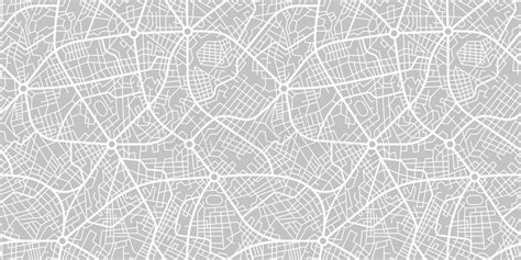 City Map Plan Pattern Road And Streets Background Stock Illustration Illustration Of District