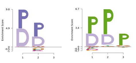 Peptide Motif Plot Ribotransvis