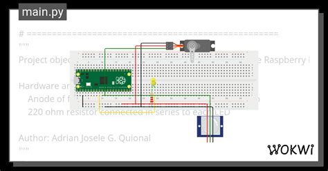 Raspberry Pi Pico 4 Leds Blink Copy Wokwi Esp32 Stm32 Arduino Simulator