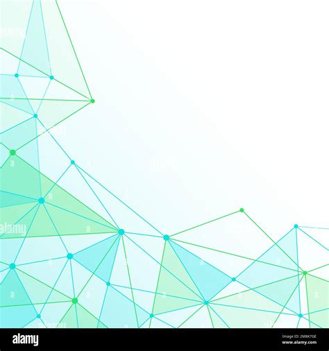 triangle mesh background with transparencies and copy space stock