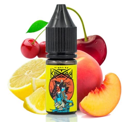 Солевая жидкость Katana Cherry Lemon Peach (Вишня Лимон Персик) 10 мл ...