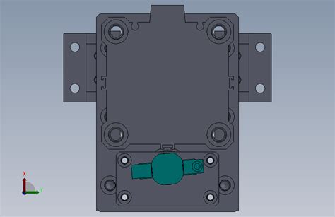 K7913 塑料产品压合装配结构图 Solidworks 2012 模型图纸下载 懒石网