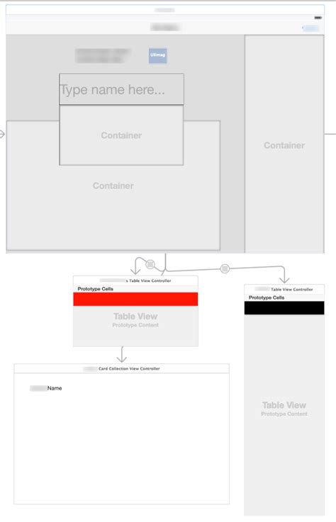 Ios Container Views Disappear When Resizing Another Container View In