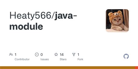Github Heaty566java Module