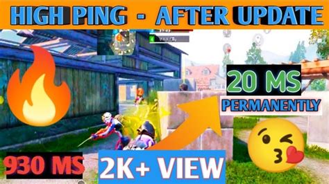 Fix High Ping Problem In BGMI How To Solve Lag How To Fix BGMI High Ping After Update