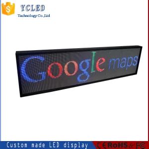 Scrolling Message LED Display Board Mobile Phone Communication Indoor Display Message Graphic