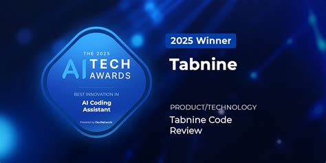 Setting The Standard Tabnine Code Review Agent Wins Best Innovation In Ai Coding 2025 Ai