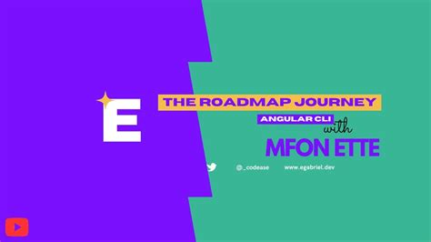 The Roadmap Journey Angular Angular Cli Youtube