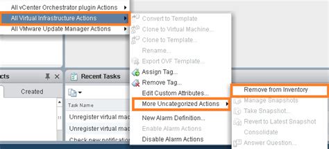 Virtualization The Future Deleting Orphaned VM From VCenter Inventory In VSphere Web Client