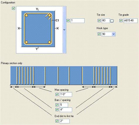 Primary Ties Tekla User Assistance