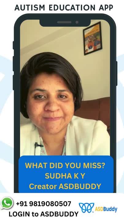 Sudha K Y On Linkedin Autismawareness Autism Autismeducation