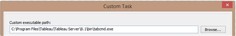 how to automate a tableau data source refresh with dmexpress interworks