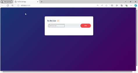 Tanu Chaprana On Linkedin Webdevelopment Internship Octanet Html Css Javascript Todoapp