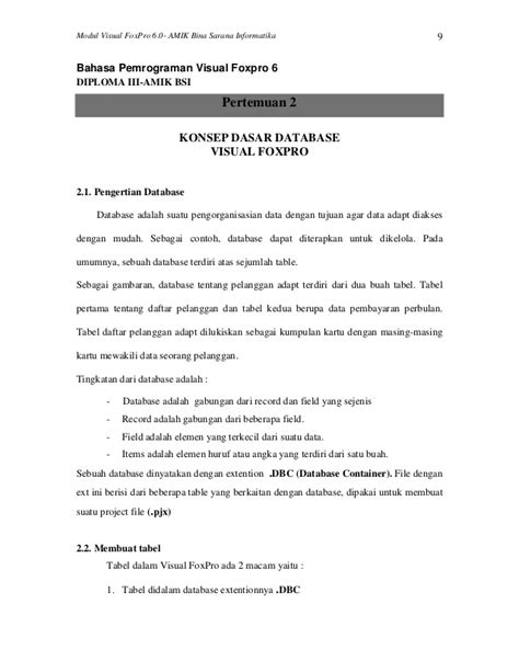 Contoh Program Dengan Visual Foxpro Download Dealerlsa