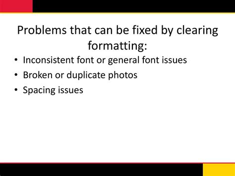 clearing formatting and using expandable content in t4 ppt download