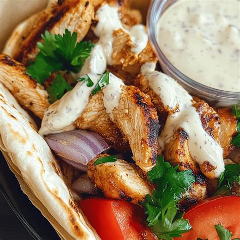 How To Perfect Chicken Shawarma With Creamy Garlic Sauce