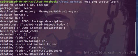 Ros2学习笔记（二）——ros2内部命令行工具介绍与使用ros2 Topic Pub String Csdn博客
