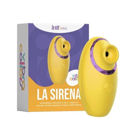 Estimulador Clitoriano La Sirena Collors Intt L Mais Vaidosa