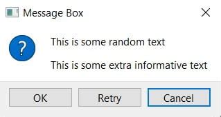 PyQt5 QMessageBox With Examples CodersLegacy