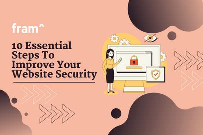 10 Essential Steps To Improve Your Website Security Fram