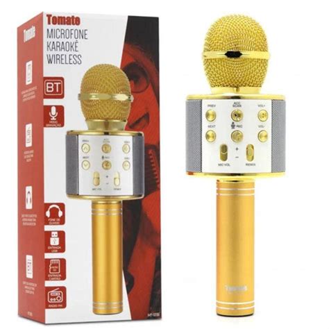 CAIXA DE SOM KARAOKE COM MICROGONE SEM FIO Casas Bahia