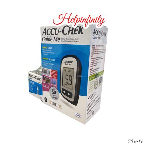 Accu Chek Guide Me Meter Free 50s Test Strips Accu Chek Guide Meter Accu Chek Guide Strips