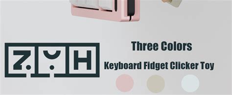 Keyboard Fidget Clicker Toy For Adults Fidget Keyboards