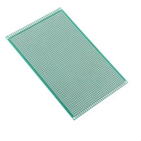 FR Roboway Cm Double Sided Universal PCB Prototype Board Green Min Hole Size Mm
