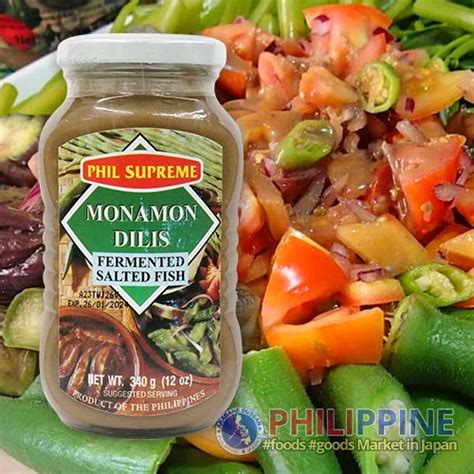 Phil Supreme Monamon Bagoong Dilis 340g Akabane Bussan Pinoy Foods Shopping App
