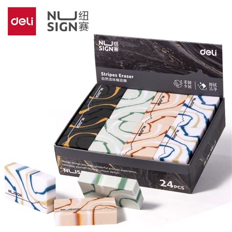 Nusign Natural Fluid Eraser Mixed Block Shopee Philippines