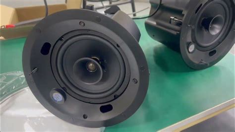 Aes67 Ceiling Speaker Youtube