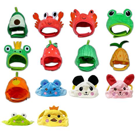 Badu Bg Кученце Аксесоари за котки Забавна шапка за котка Рак Жаба Облечи костюм Шапка за