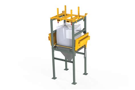 Disposable Bulk Bag Discharger Efficient Single Use Handling