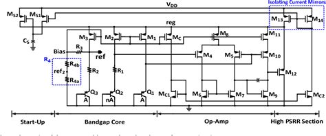 Figure 3 From Accurate Sub 1 V Cmos Bandgap Voltage Reference With Psrr Of 118 Db Semantic