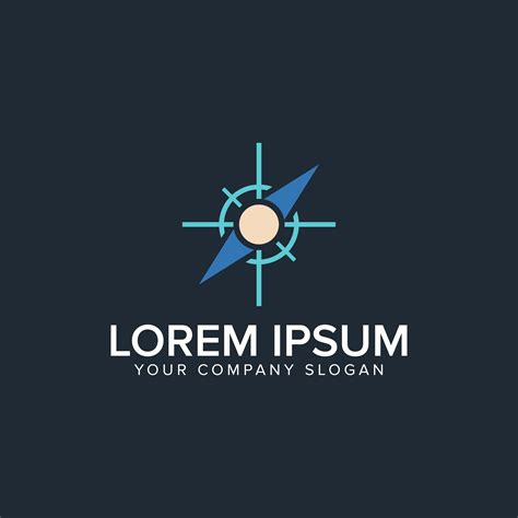 Compass Logo Design Concept Template 606397 Vector Art At Vecteezy