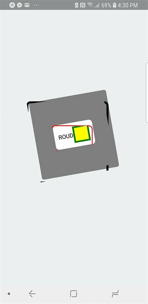 Rotate Transform Not Working Well On View With Borderradius Issue Facebook React