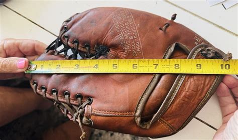 Two Vintage 1950s Baseball Gloves 1 Jc Higgins Trapper 2 Reach