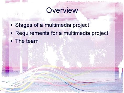 Chapter 10 Development Of Multimedia Project Overview Stages