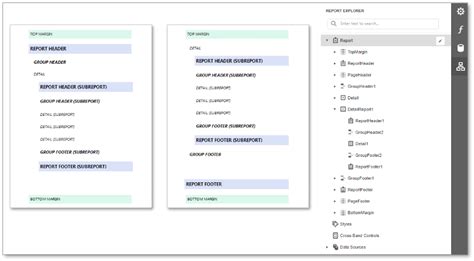 Report Bands Technical Documentation For IFS Cloud
