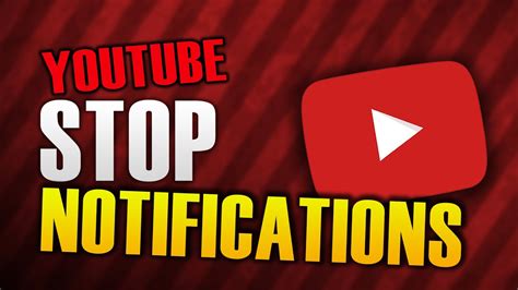 How To Stop Youtube Notifications On Gmail Youtube