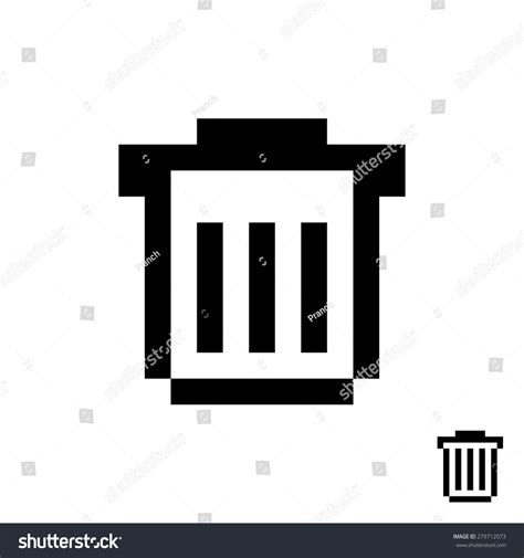 Pixel Art Trash Can Images Stock Photos Vectors Shutterstock