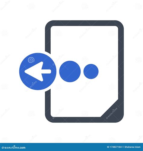 Document Export Icon Stock Vector Illustration Of File