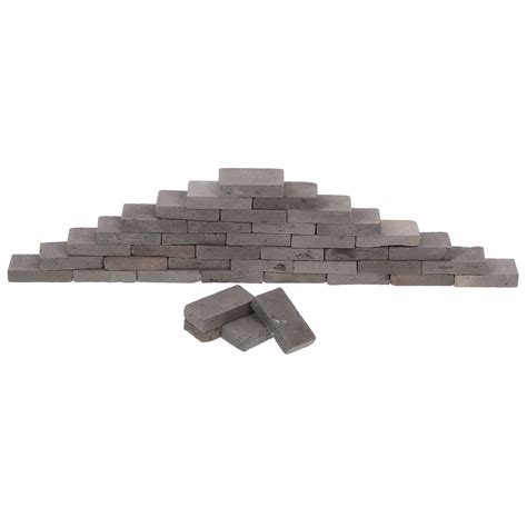 Unbranded 40pcs Mini Wall Bricks Gray Mini Bricks Tiny Bricks For