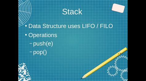 Cse Zagazig University Data Structure 2 Stack Youtube