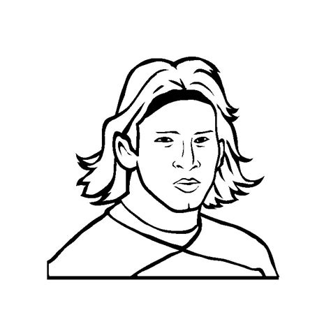 Messi Coloriage Lionel Messi Colorier Et Imprimer Waouo Com