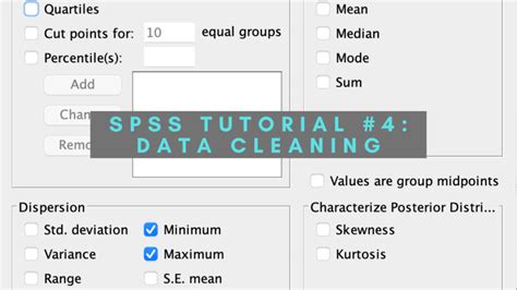 SPSS Tutorial Data Cleaning In SPSS Resourceful Scholars Hub