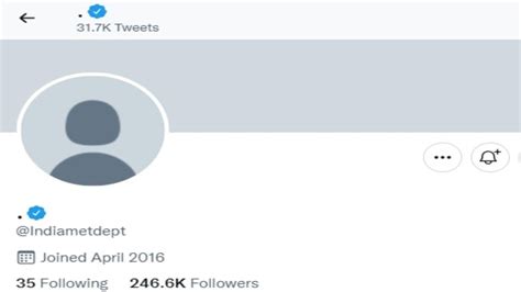 India Meteorological Department S Twitter Handle Hacked BusinessToday